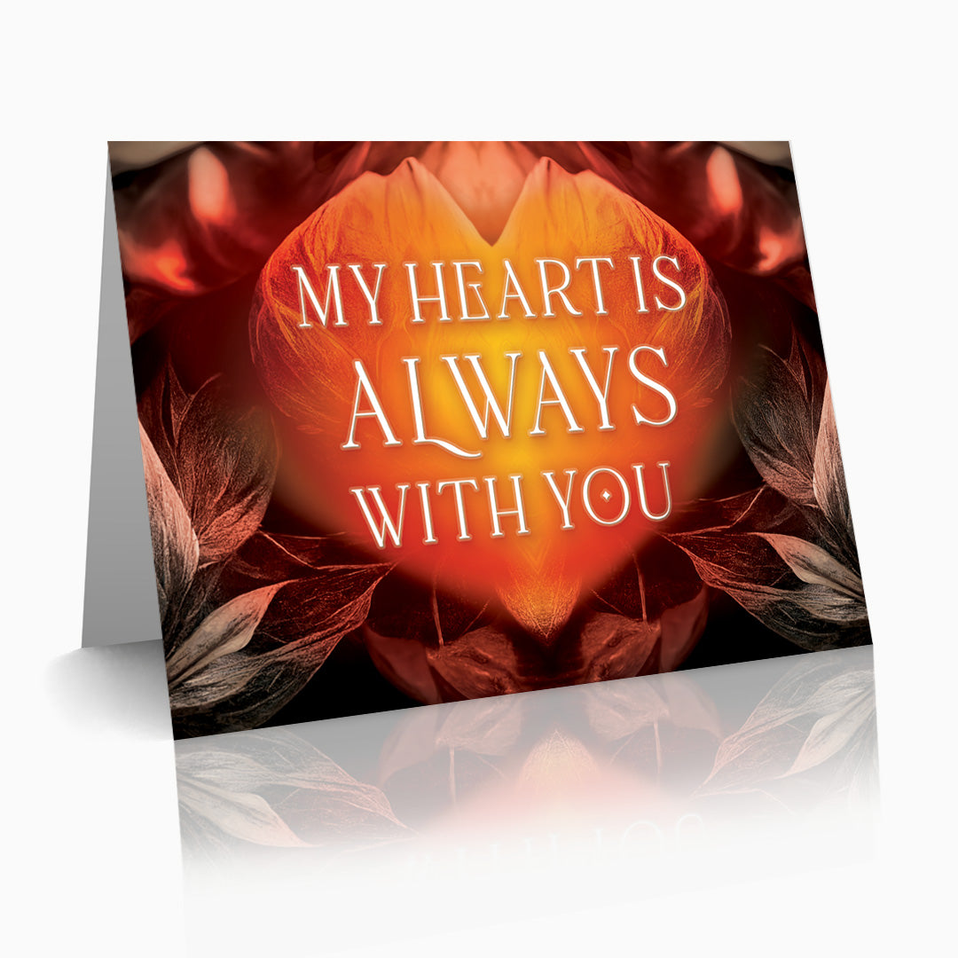 My Heart Is Always With You - 10 Pack of Inventress Greeting Cards ...