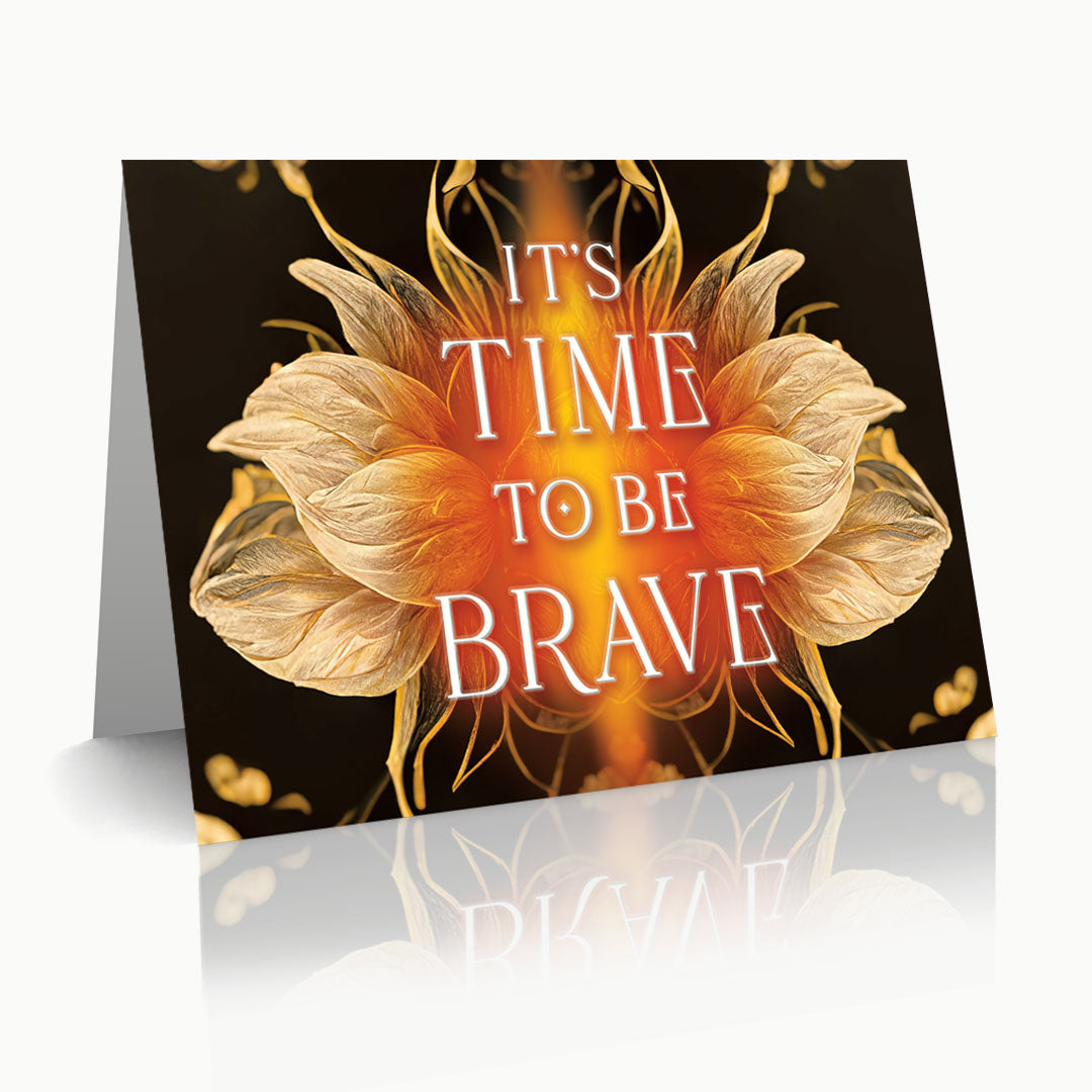 It's Time To Be Brave - 10 Pack of Inventress Greeting Cards – INVENTRESS