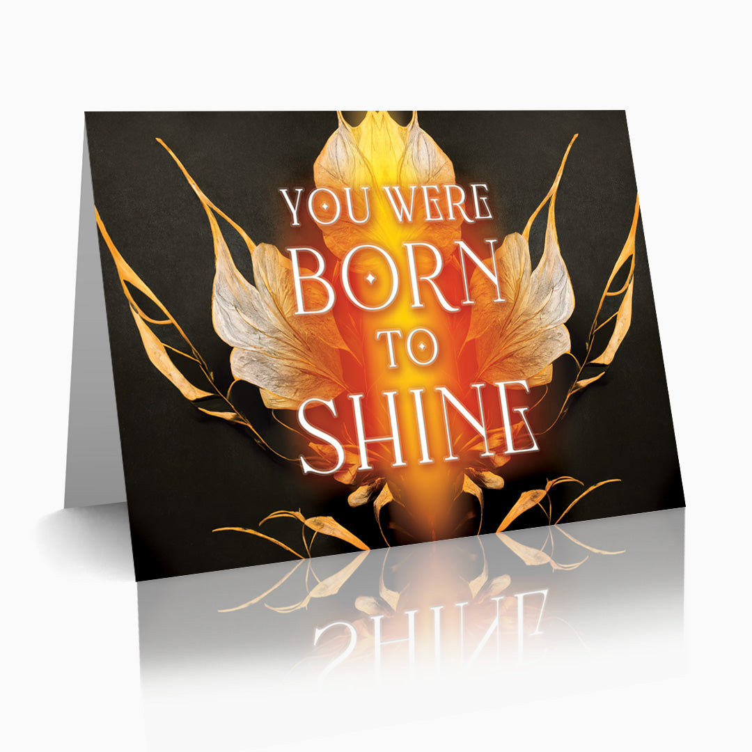 You Were Born To Shine - 10 Pack of INVENTRESS Getting Cards